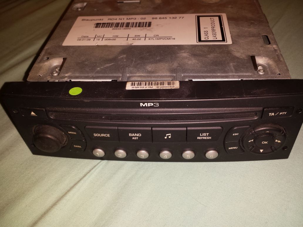 Blaupunkt RD4 N1 MP3 und original USB-Box - C-Serie (C-Zero, C1, C2, C3 ...